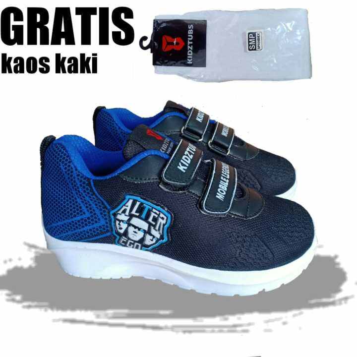 Sepatu Sekolah Anak Laki Laki Cowok Karakter EVOS MOBILE LAGENDS FREE ...