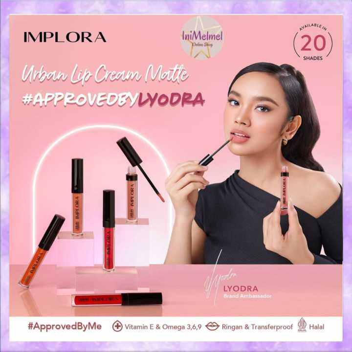Implora Lip Cream Matte | Lipstik Cair | Lazada Indonesia