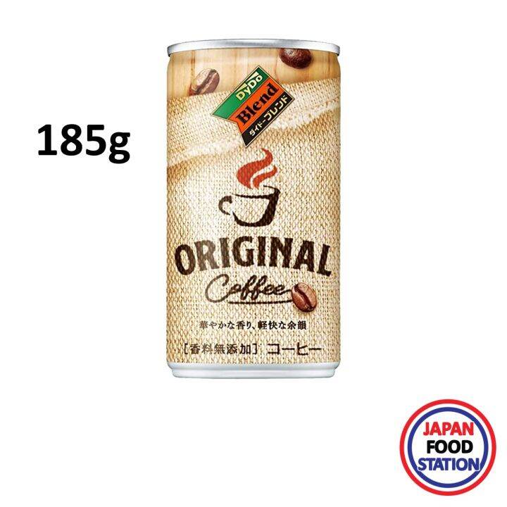 DYDO DYDO BLEND COFFEE 185G (17758) กาแฟกระป๋องพร้อมดื่ม นำเข้าจากญี่ปุ่น JAPANESE BLEND COFFEE ...