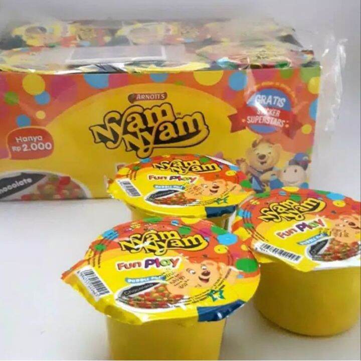 (BOX) Nyam nyam Crispy Fun Play (12 x 11 gr) | Lazada Indonesia