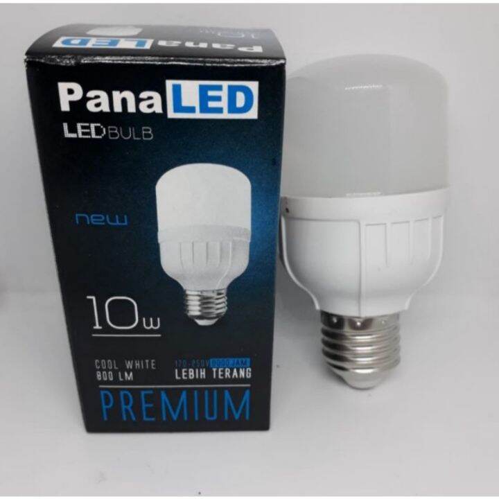PANALED By LUBY LAMPU LED CAPSULE PREMIUM 10W 10 WATT Cool White SNI / LED BULB KAPSUL | Lazada ...