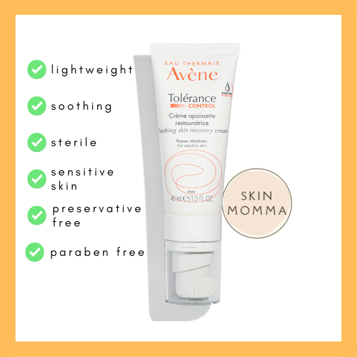 Avene Tolerance Control soothing skin recovery cream | Lazada PH