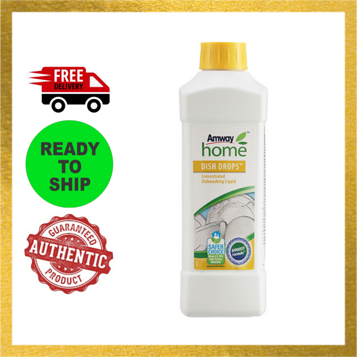 Amway DISH DROPS Concentrated Dishwashing Liquid - 1L | Lazada