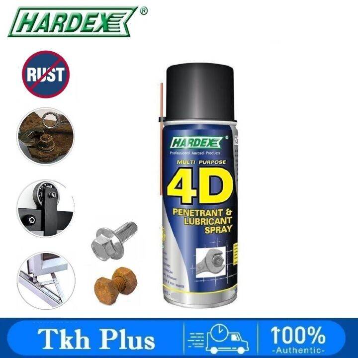 HARDEX HD450 4D Penetrant & Lubricant Spray 500ML | Lazada