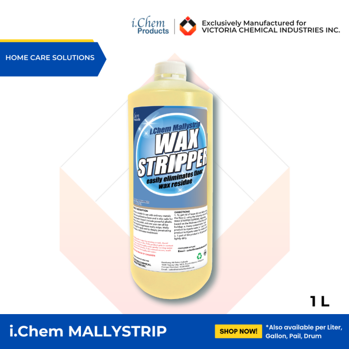 WAX STRIPPER 1 LITER (WAX REMOVER, TILES CLEANER, FLOOR CLEANER ...