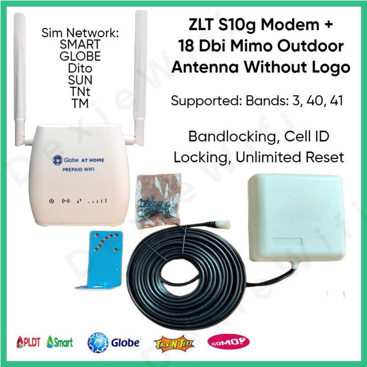 Zlt S10g + No Logo 18Dbi Mimo Antenna | Lazada PH