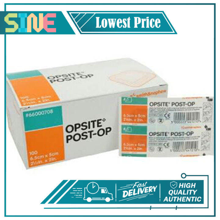 Opsite Post Op with Pad 6.5x5cm 10 pcs 5pcs 1pcs | Lazada PH