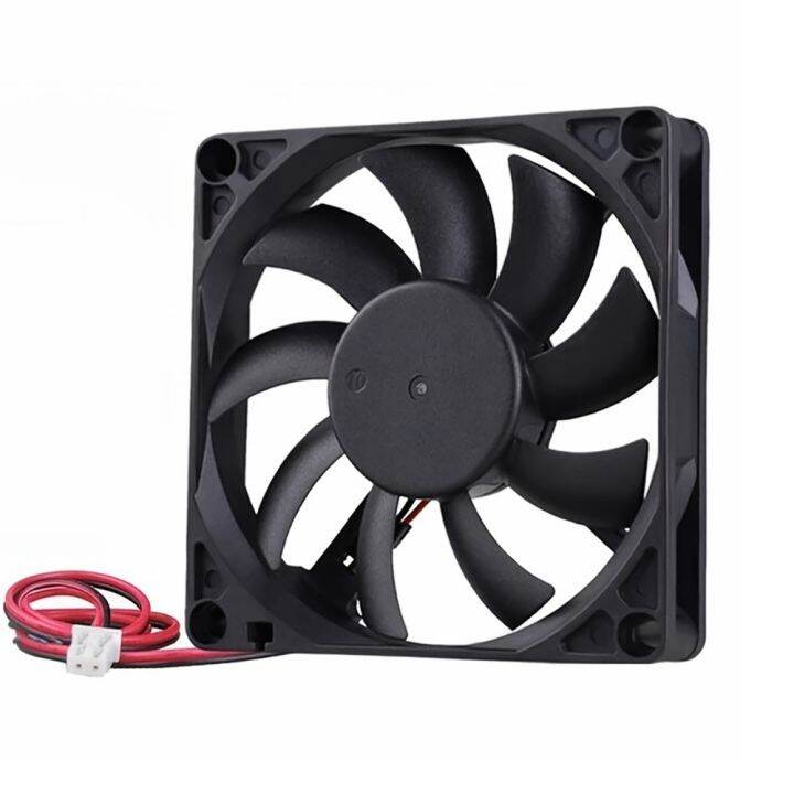 80mm Brushless Cooling Fan 8010 8015 Fan 5V 12V 24V 2Pin 80mm x 80mm x 10mm for PC Computer CPU ...