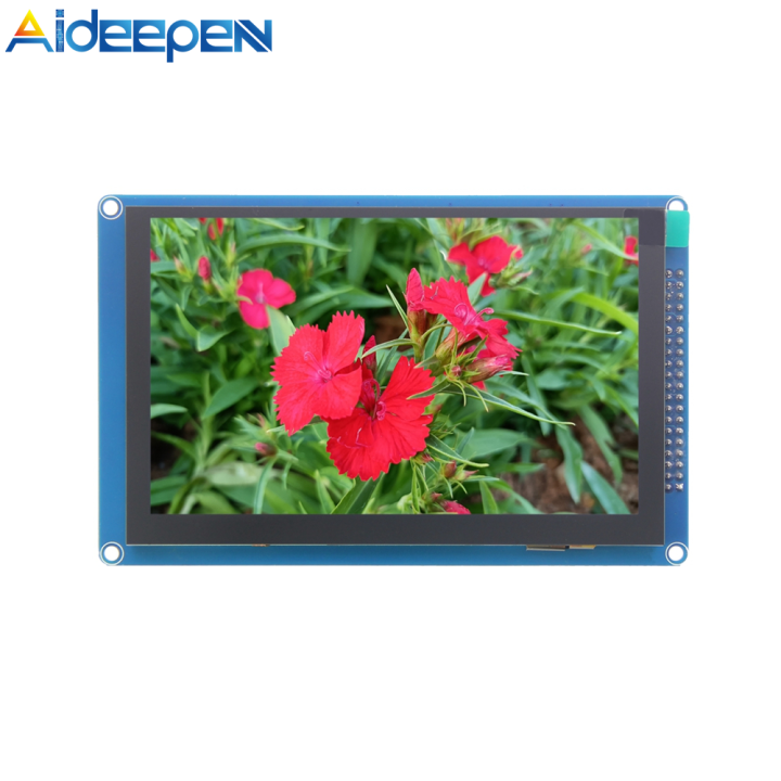 Aideepen 5.0 Inch Nextion HMI Intelligent Smart USART UART Serial Touch TFT LCD Module Display ...