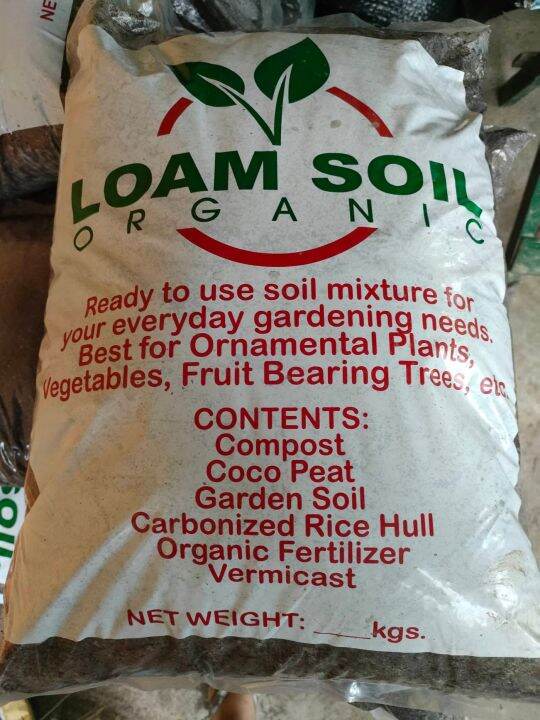 LOAM SOIL 0RGANIC COMPLETE MIX 5 KILOS AND 10 KILOS (1 TO 2 ORDERS ONLY ...
