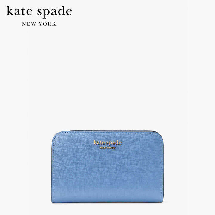 KATE SPADE NEW YORK MORGAN COMPACT WALLET K8927 กระเป๋าสตางค์ | Lazada ...
