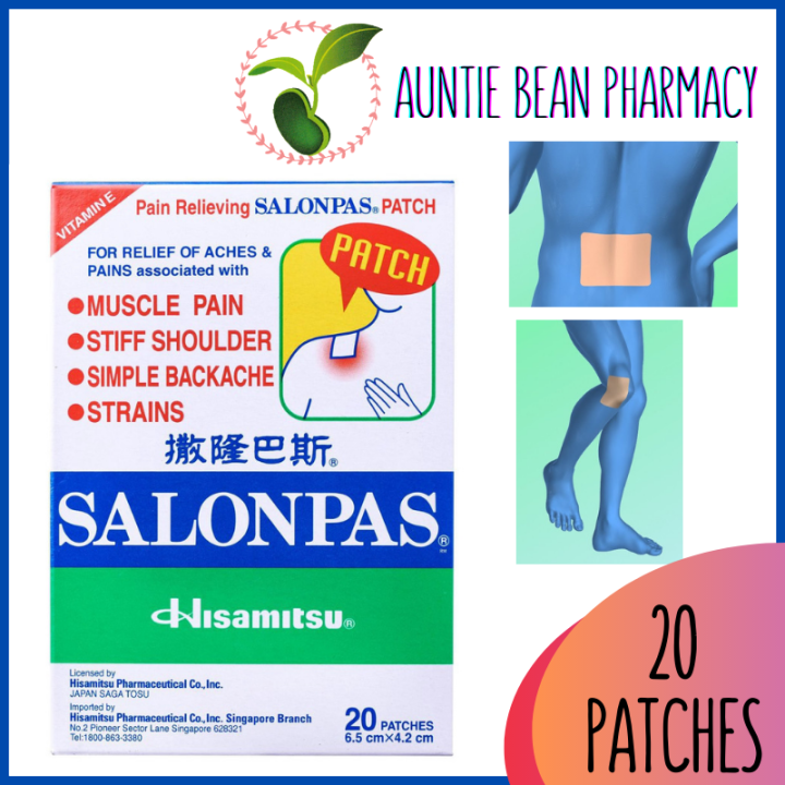 SALONPAS PATCH 20'patches | Lazada