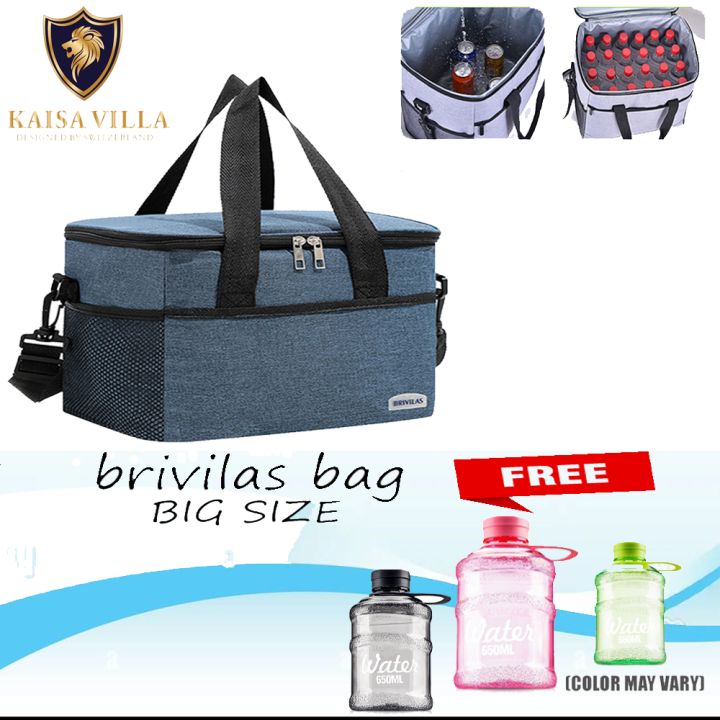 Kaisa Villa Brivilas Large Capacity Aluminum Cooler Thermal Lunch Bag ...