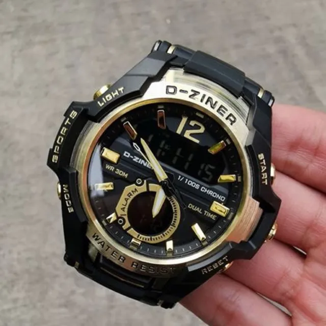 DZ-8253 สีทองสายดำ | Lazada.co.th