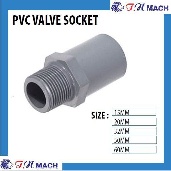 PVC CONNECTOR PVC FIFTING PVC VALVE SOCKET | Lazada