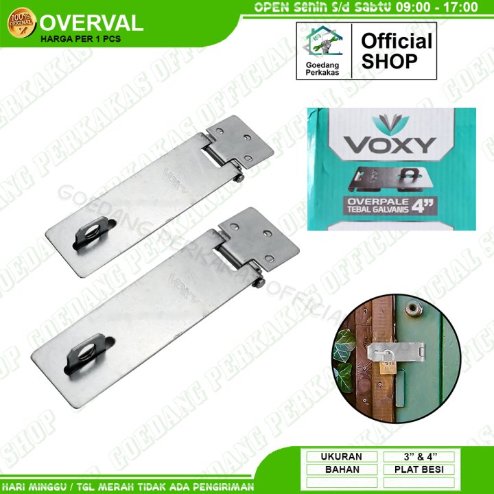 Overval Gembok Pintu Grendel Plat Besi Varian 3" 4" Voxy Overpal ...