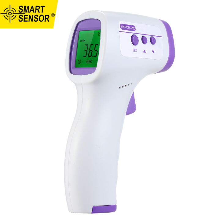 SMART SENSOR Non-Contact Infrared Ther-mometer Handheld Digital ...