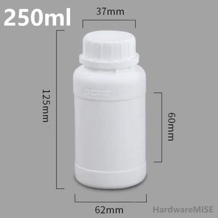 PTFE Bottle Food Grade Wide Mouth Teflon Coated HPDE Fluorinated Bottle ...