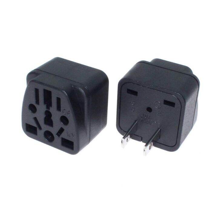 Travel Adapter Multi-type Plug 2Flat Parallel Pins 10A 250V Home ...