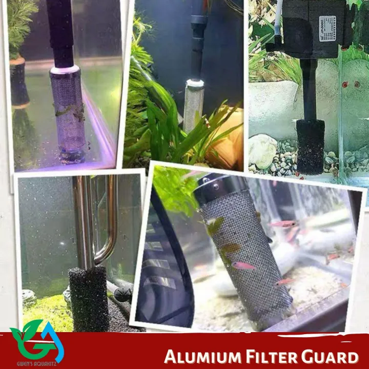 Aquarium Filter Inflow Inlet Basket Mesh Shrimp Guard for Aquarium ...