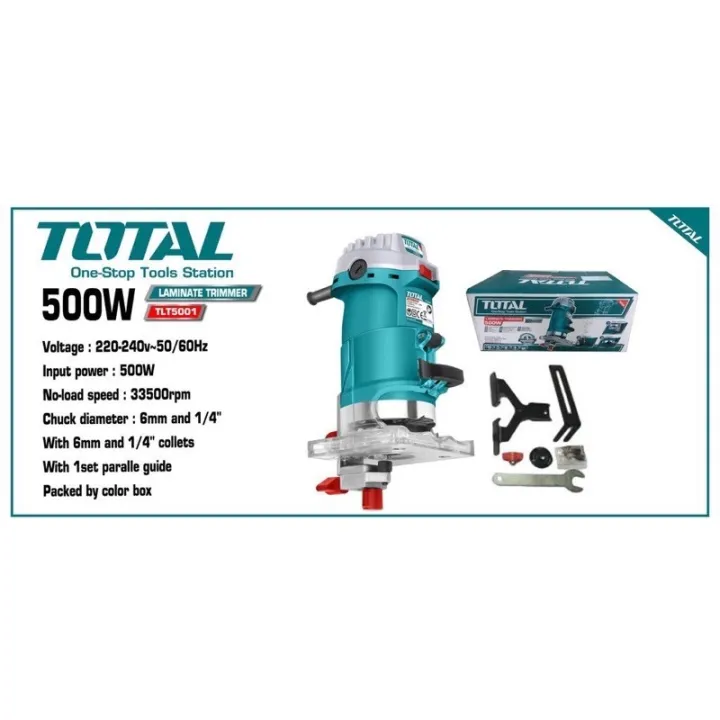 TOTAL TLT5001 Laminate Trimmer 500W | Lazada