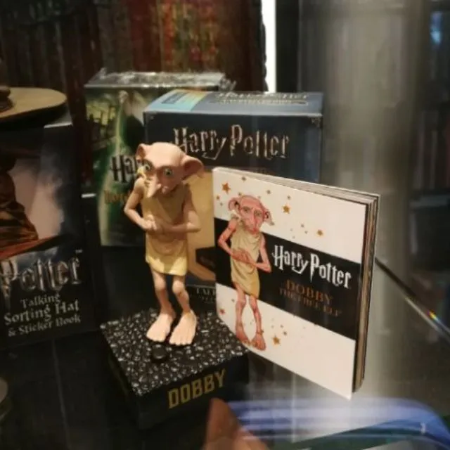 ☚Harry potter talking dobby and collectible book มินิทอย แฮร์รี่ ...