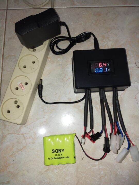 Multitester Batre Charger RC / Batere Cas / Volt Amper / Arus Tegangan ...