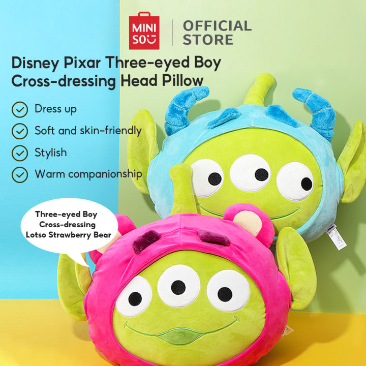 MINISO Disney Pixar Alien Collection Cross-dressing Head Plush Toy ...