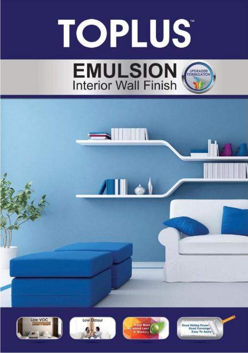 7LITER SMART PAINTS TOPLUS Emulsion PAINT ~ COLOUR（ALL READY STOCK ...