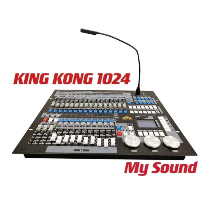 DMX Controller With Flightcase Kingkong 1024 DMX 512 A/B Output DMX ...