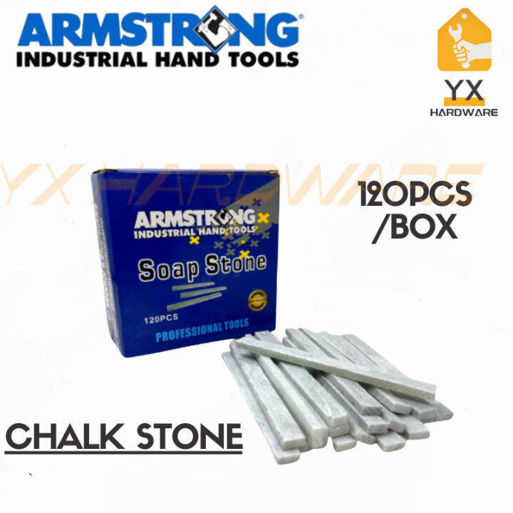 ARMSTRONG Chalk Stone / Soap Stone / Soft Stone Wholesale 120Pcs/Box ...