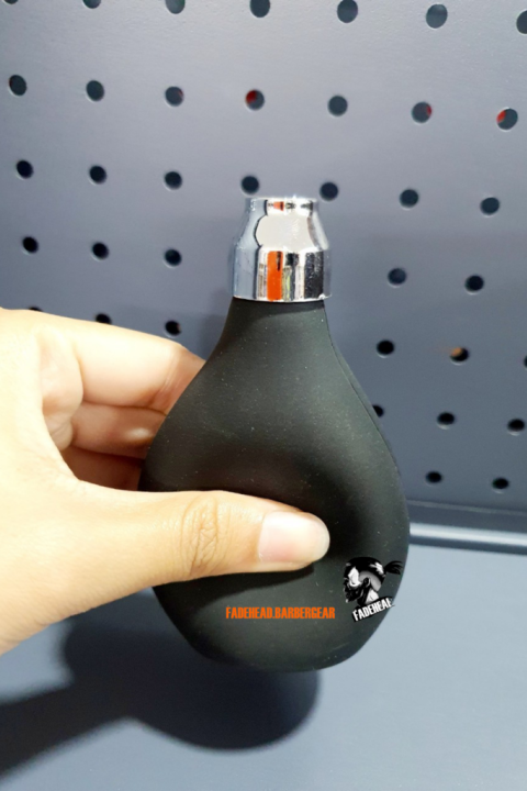 ที่พ่นแป้งแบบบีบ สีดำ Powder blower (Rubber) | Lazada.co.th