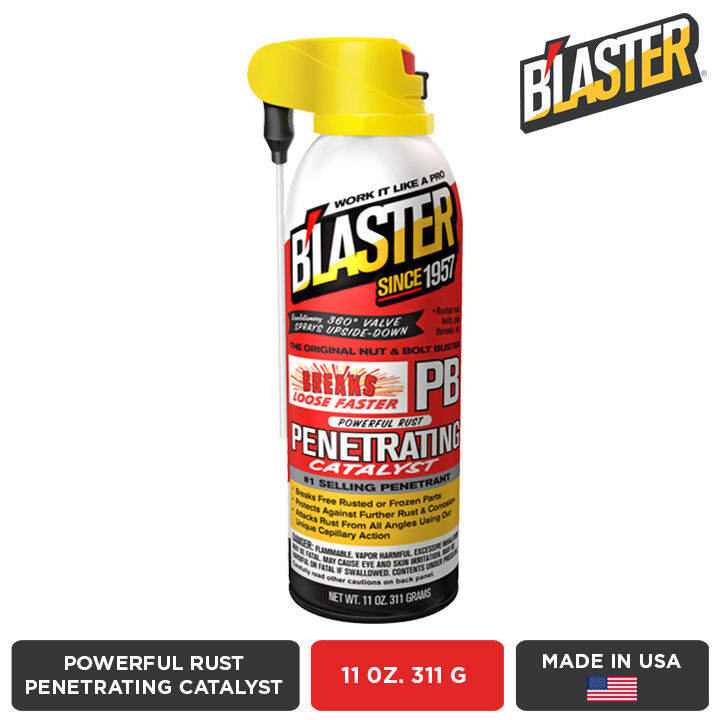 Blaster PB Blaster Penetrant Lubricant 11 oz. w/ Pro Straw | Lazada PH