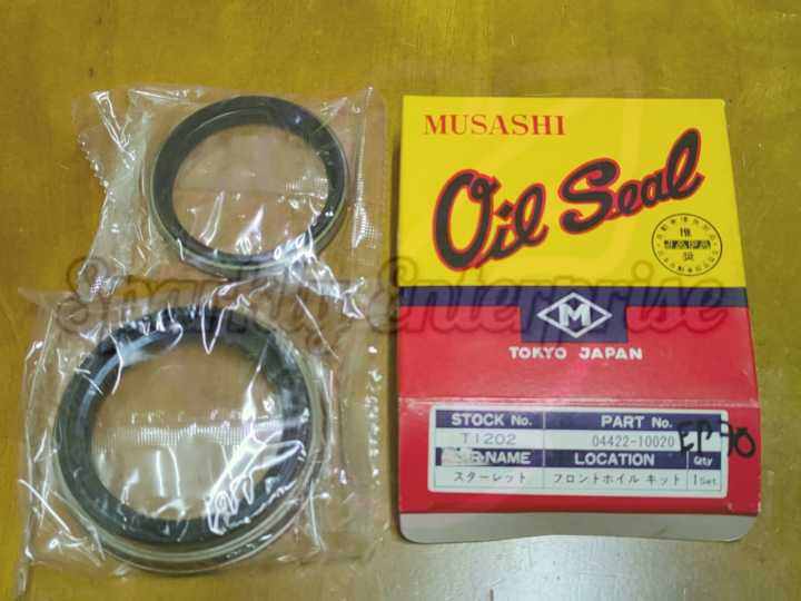 TOYOTA STARLET EP70 NP70 FRONT WHEEL OIL SEAL 04422-10020 MUSASHI JAPAN ...