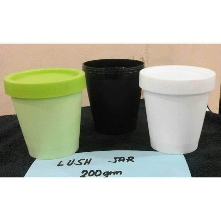 sd}200g Plastic Lush Jar Container (5pcs or 10pcs per pack) | Lazada PH