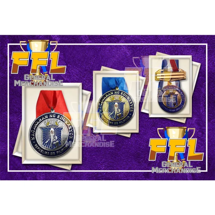Pre-Order (ships in 7 days) DEPED MEDALS KAGAWARAN MEDALS 6CM 5CM 4CM ...