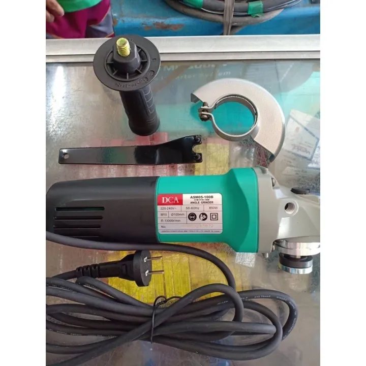 ORIGINAL DCA Angle Grinder ASM05-100B 850w with FREE Carbon Brush | Lazada PH