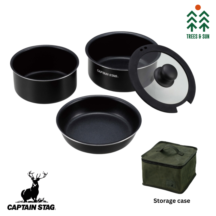 Captain Stag Cooker Set | Lazada