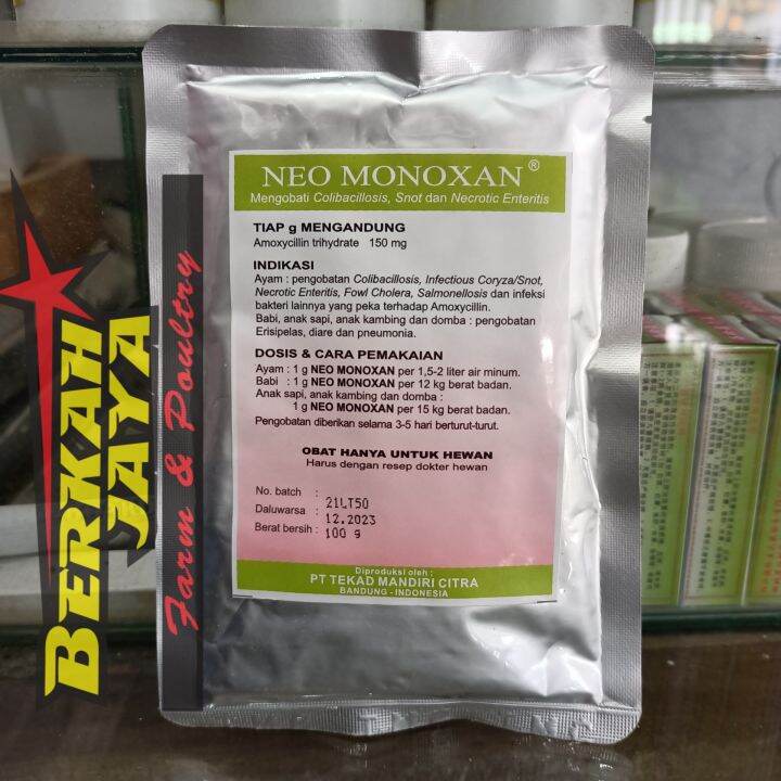 NEO MONOXAN Antibiotik obat pencernaan ayam hewan | Lazada Indonesia