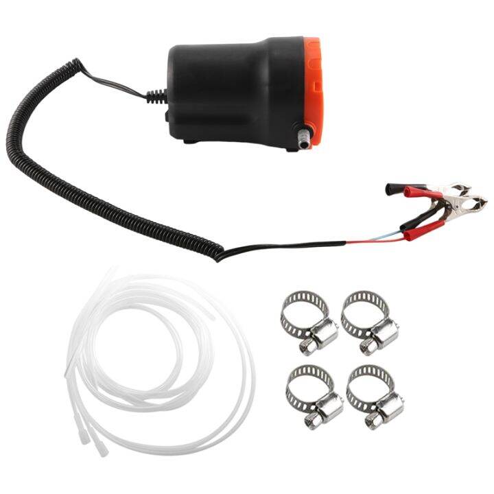 Electric Oil Pump Extractor 12V 80W Fluid Scavenge Suction Oil Transfer ...