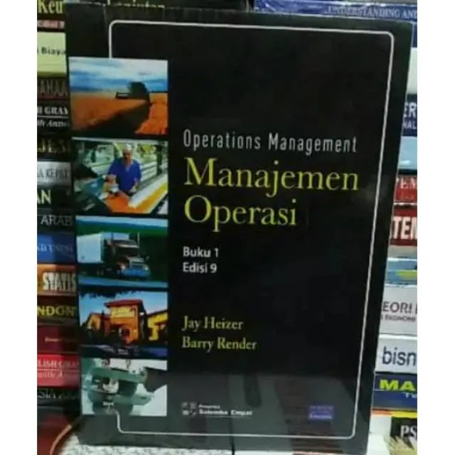 Manajemen operasi edisi 9 buku 1 by Jay Heizer Barry Render | Lazada ...