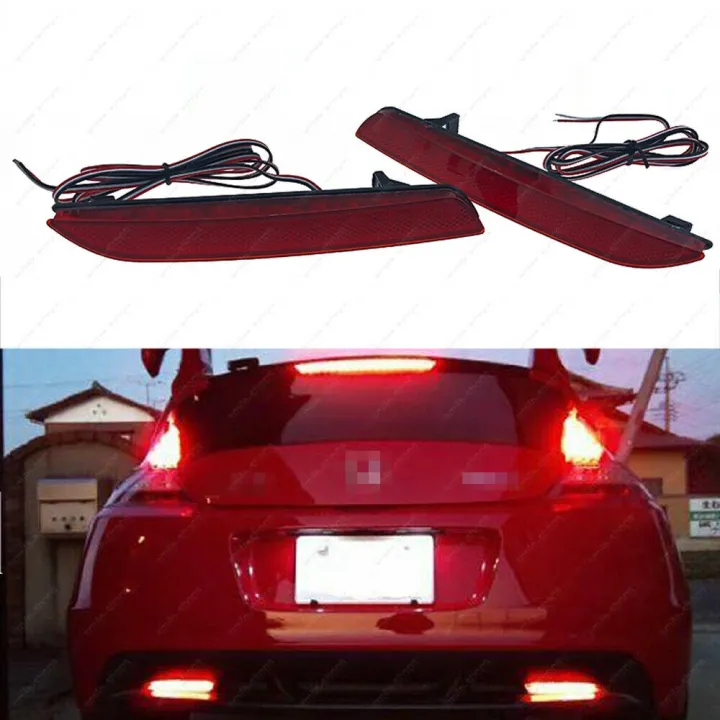 For Honda Cr Z Crv Insight Taillight Brake Light Red Lens Led Bumper ...