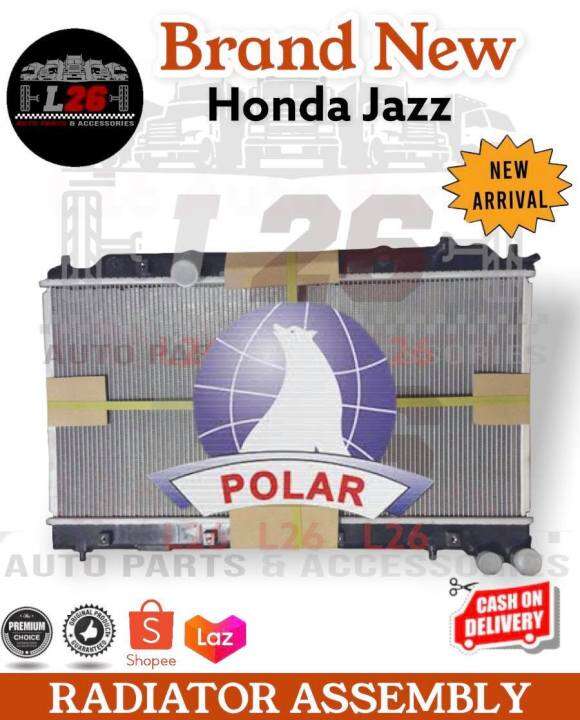 Honda Jazz L14A A/T M/T PA26 1ROW Radiator Assembly (POLAR) | Lazada PH