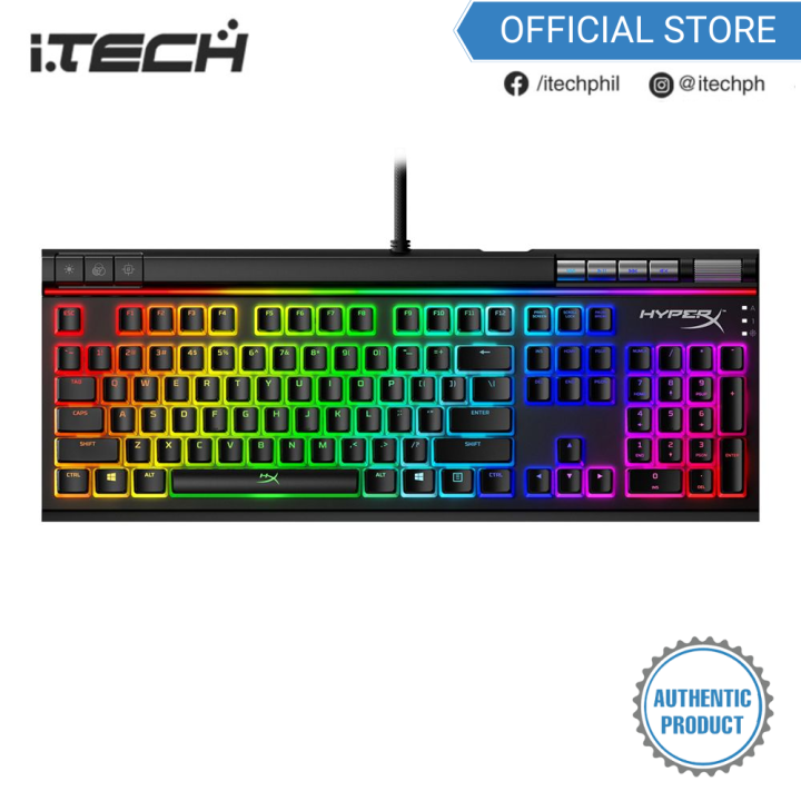 HyperX Alloy Elite 2 RGB Mechanical Gaming Keyboard [Red] | Lazada PH