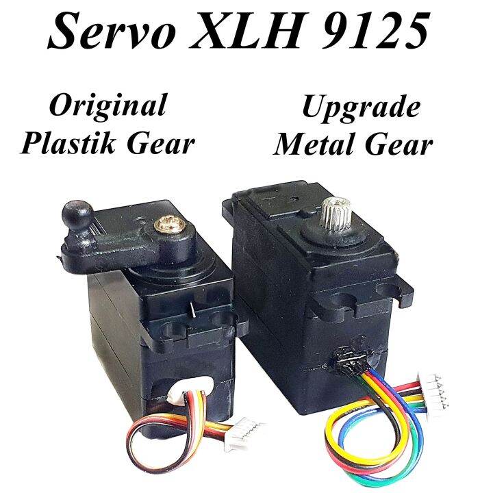 Servo 9125 Xinlehong RC Car Original dan Upgrade Metal Gear | Lazada ...
