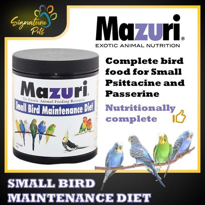 Mazuri® Small Bird Maintenance Diets 600g / Bird Food | Lazada