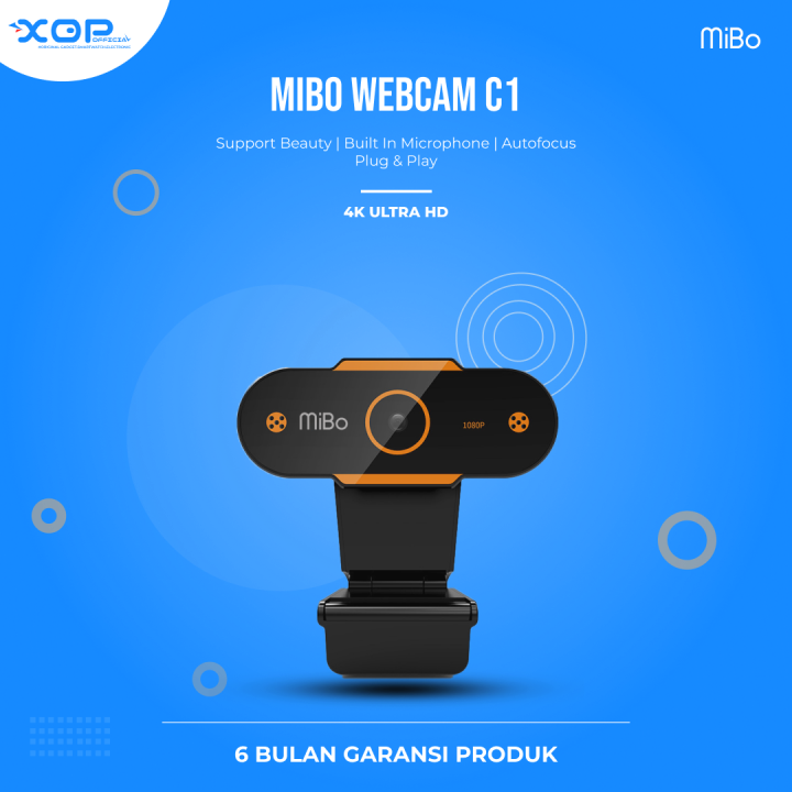 MiBo Webcam C1 4K USB Camera UHD With Microphone Original | Lazada ...