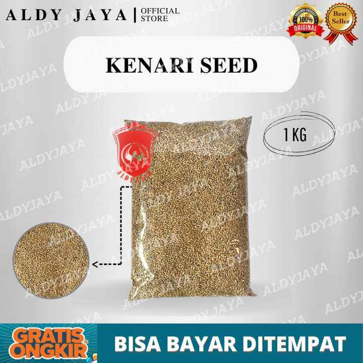 ALDY JAYA - KENARI SEED | PAKAN KENARI KEMASAN REPACK | 1KG | Lazada ...