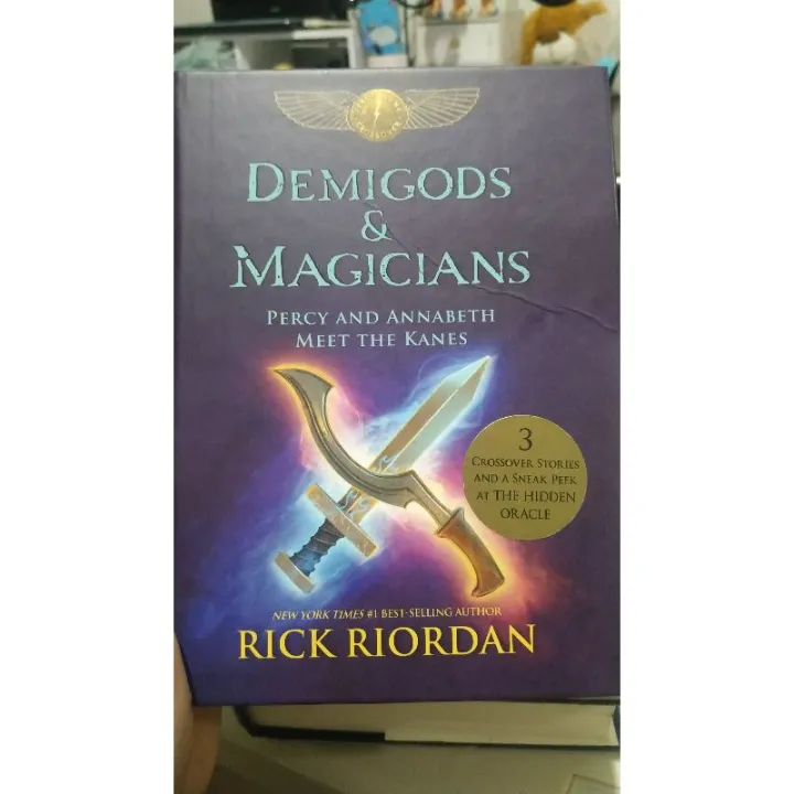 Rick Riordan HB (DEMIGODS & MAGICIANS / THE LAST OLYMPIAN / THE SON OF ...