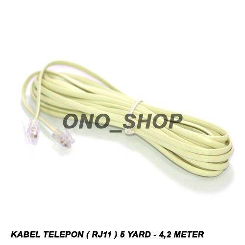 Kabel Telepon RJ11 Era 5 Yard - 4,2 Meter | Lazada Indonesia